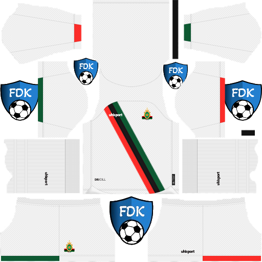 AS FAR Rabat DLS Kits 2025 - Dream League Soccer Kits 2025