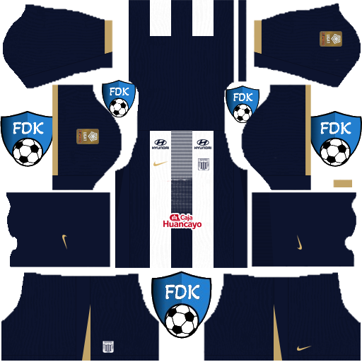 Alianza Lima DLS Kits 2025 - Dream League Soccer Kits 2025