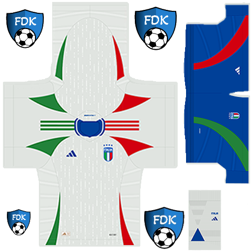Italy Pro League Soccer Kits 2025 - Italy PLS and PKS Kits