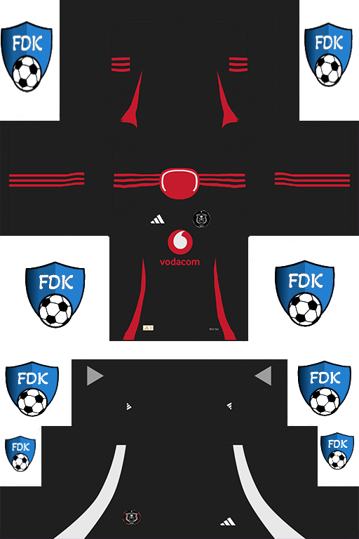 Orlando Pirates FC Football League Kits 2025