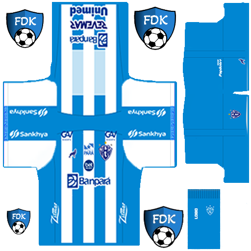 Paysandu SC Pro League Soccer Kits 2025 - Paysandu SC PLS and PKS Kits