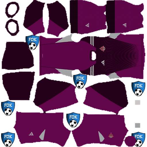 Toronto FC DLS Kits 2025 - Dream League Soccer Kits 2025