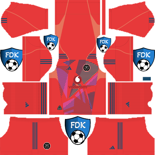 Orlando Pirates FC DLS Kits 2025 - Dream League Soccer Kits 2025