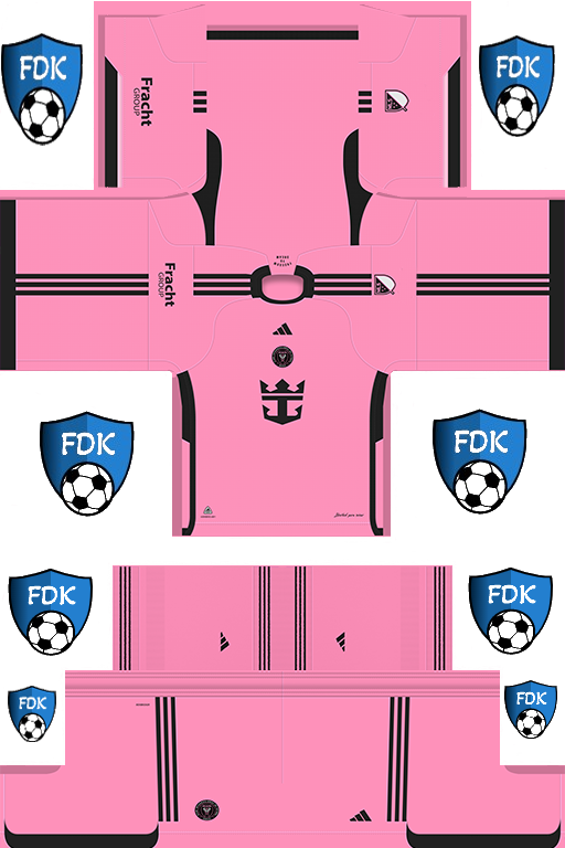 Inter Miami CF Football League Kits 2025