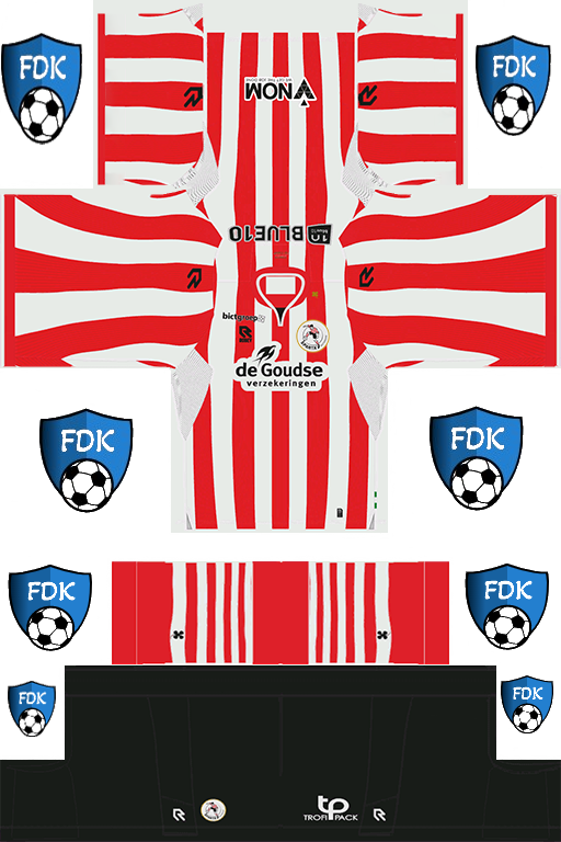 Sparta Rotterdam Football League Kits 2025