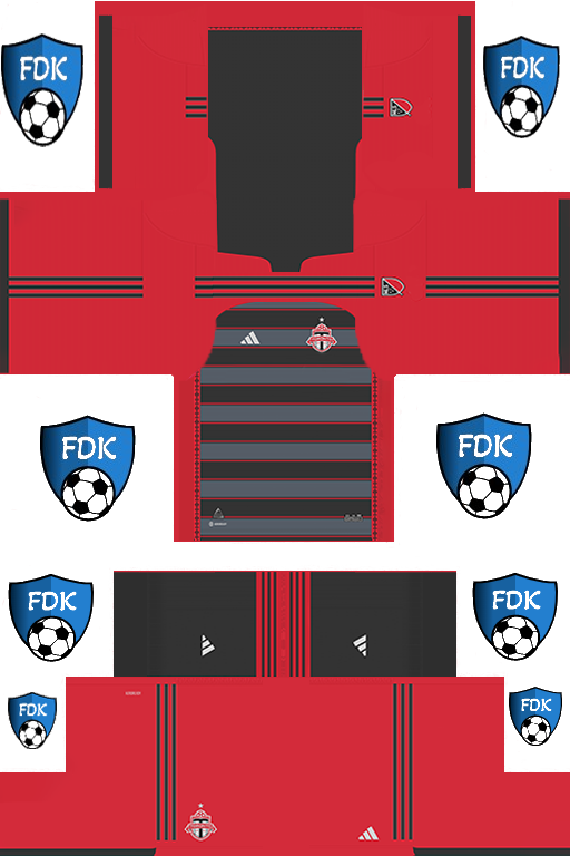 Toronto FC Football League Kits 2025