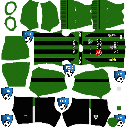 América Mineiro DLS Kits 2025 - Dream League Soccer Kits 2025