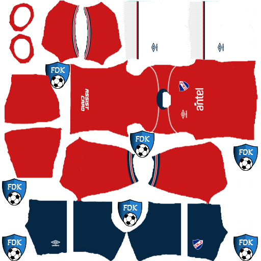 Club Nacional DLS Kits 2025 - Dream League Soccer Kits 2025