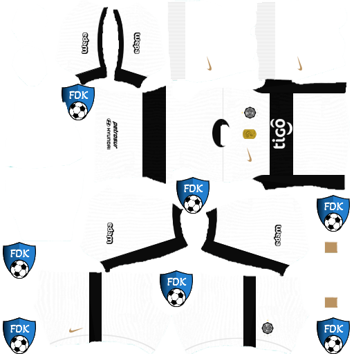 Club Olimpia DLS Kits 2025 - Dream League Soccer Kits 2025