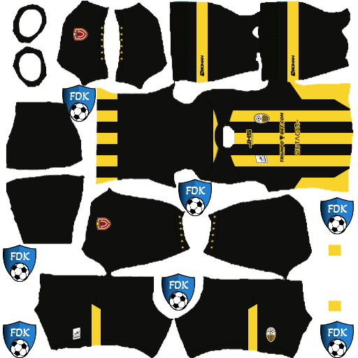 Wolverhampton Wanderers FC DLS Kits 2021 - Dream League Soccer Kits 2021