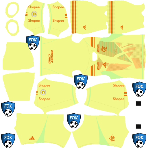 Flamengo DLS Kits 2025 - Dream League Soccer Kits 2025