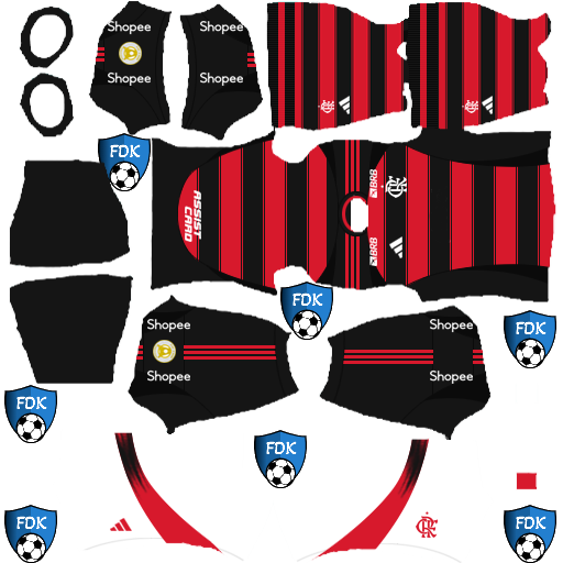 Orlando Pirates FC DLS Kits 2025 - Dream League Soccer Kits 2025
