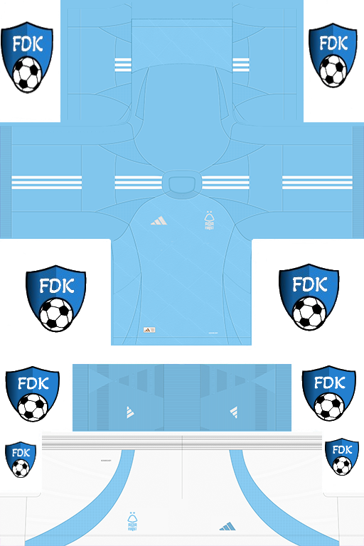 Nottingham Forest FC Football League Kits 2025-26