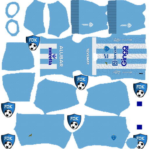 Paysandu SC DLS Kits 2025 - Dream League Soccer Kits 2025