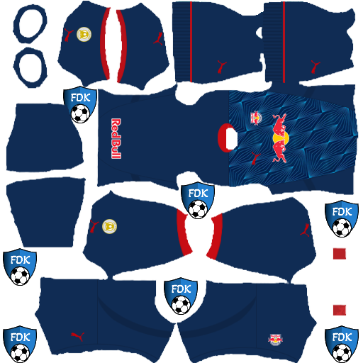 Red Bull Bragantino DLS Kits 2025 - Dream League Soccer Kits 2025