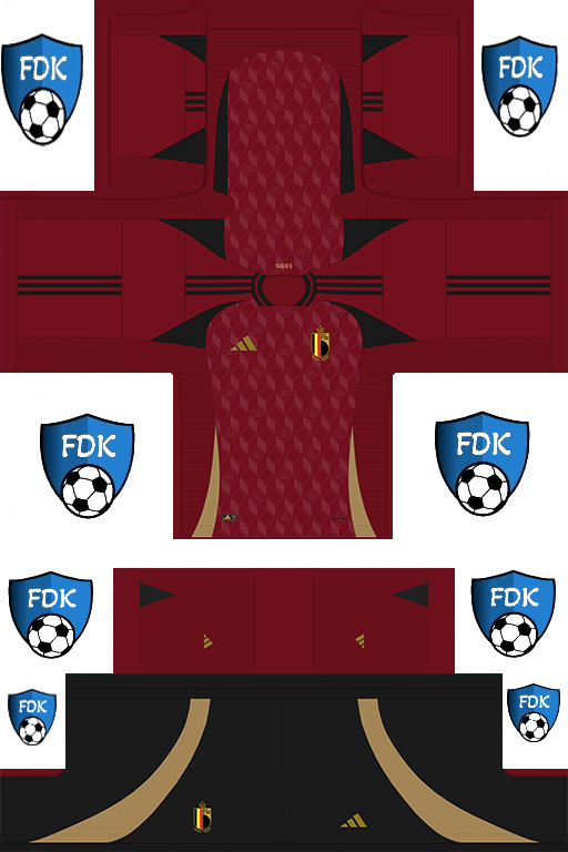Belgium Football League Kits 2025