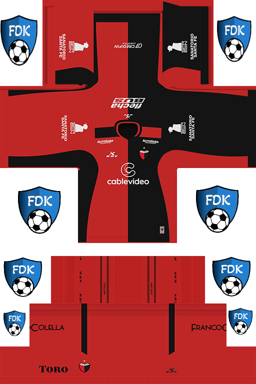 Club Atlético Colón Football League Kits 2025