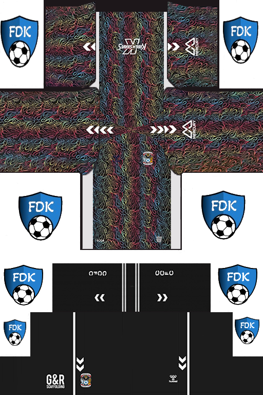 Coventry City FC Football League Kits 2025
