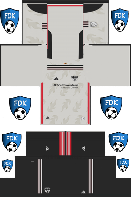 FC Dallas Football League Kits 2025