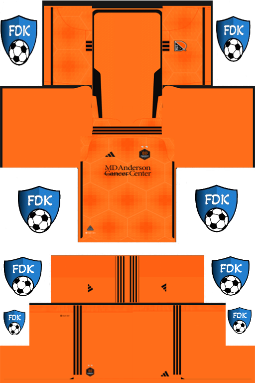 Houston Dynamo FC Football League Kits 2025