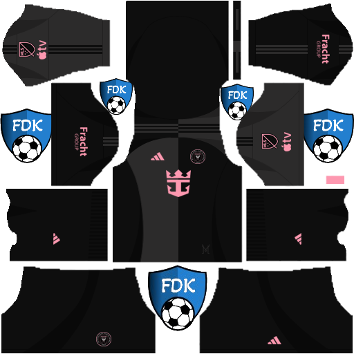 Inter Miami CF DLS Kits 2025 - Dream League Soccer Kits 2025
