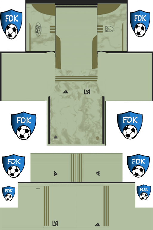 Los Angeles FC Football League Kits 2025