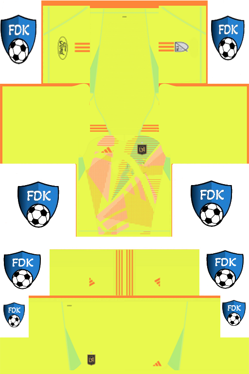 Los Angeles FC Football League Kits 2025