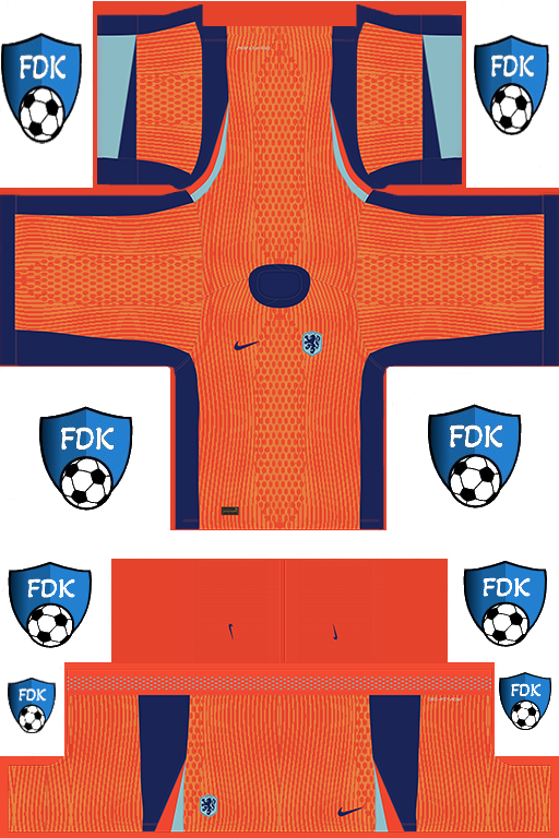 Netherlands Football League Kits 2025