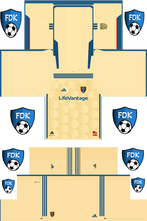 Real Salt Lake Football League Kits 2025