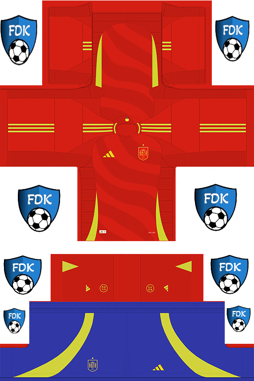 Spain Football League Kits 2025