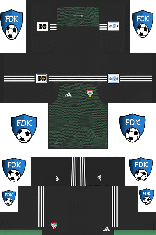 UAE Football League Kits 2025