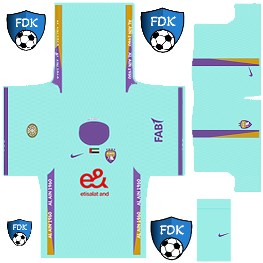 Al Ain FC CWC Pro League Soccer Kits 2025 - Al Ain FC PLS and PKS Kits