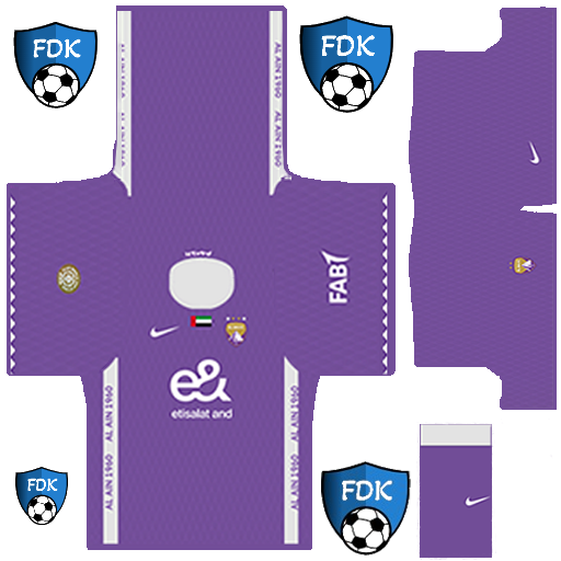 Al Ain FC CWC Pro League Soccer Kits 2025 - Al Ain FC PLS and PKS Kits