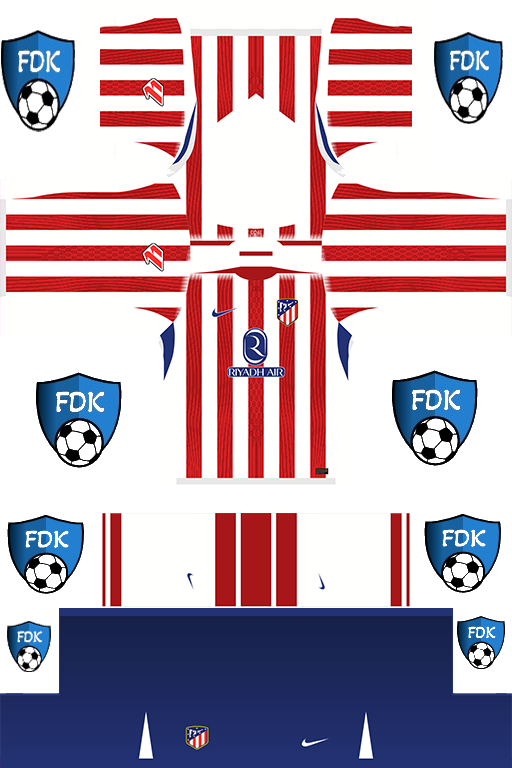 Atletico Madrid Football League Kits 2025-26