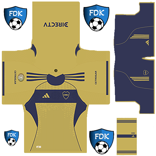 Boca Juniors CWC Pro League Soccer Kits 2025 - Boca Juniors PLS and PKS ...