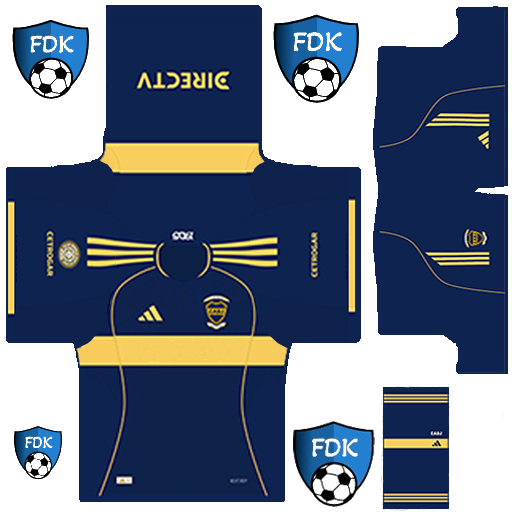 Boca Juniors CWC Pro League Soccer Kits 2025 - Boca Juniors PLS and PKS ...