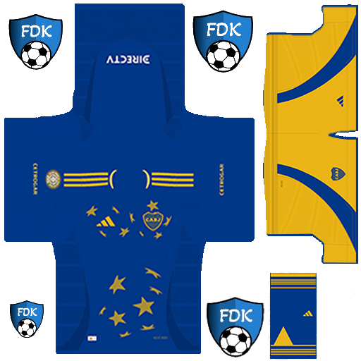 Boca Juniors CWC Pro League Soccer Kits 2025 - Boca Juniors PLS and PKS ...