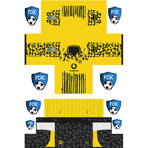 Borussia Dortmund CWC Football League Kits 2025