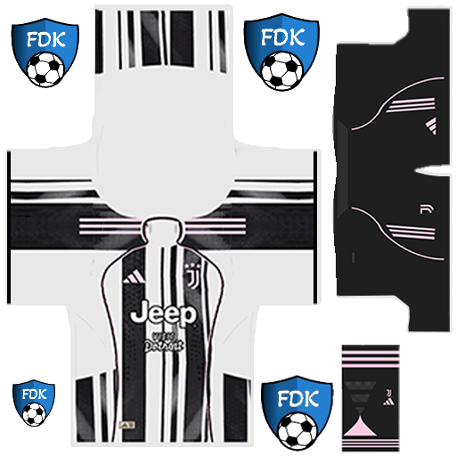 Juventus Pro League Soccer Kits 2025-26 - Juventus PLS and PKS Kits