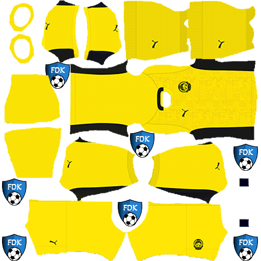 Kaizer Chiefs FC DLS Kits 2024 - Dream League Soccer Kits 2024