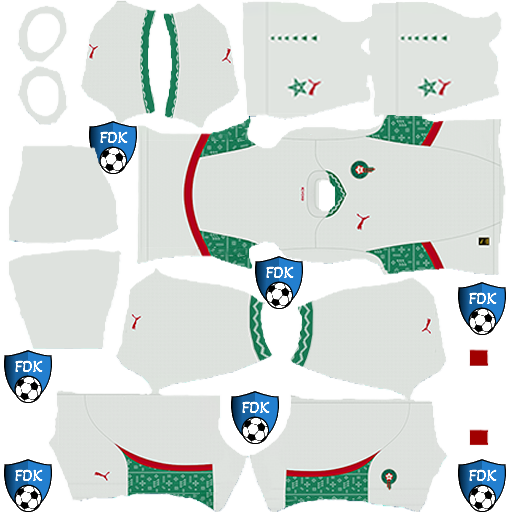 Morocco DLS Kits 2026 - Dream League Soccer Kits 2026