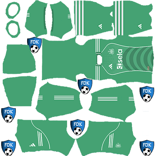 Newcastle United DLS Kits 2026 - Dream League Soccer Kits 2026
