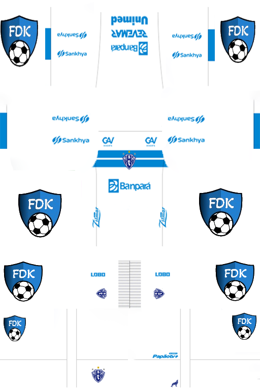 Paysandu SC Football League Kits 2025