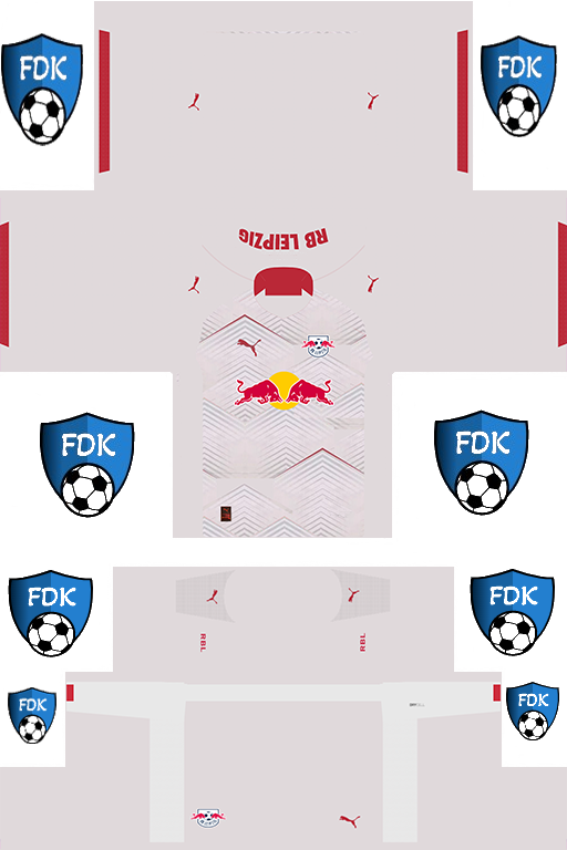RB Leipzig Football League Kits 2025-26