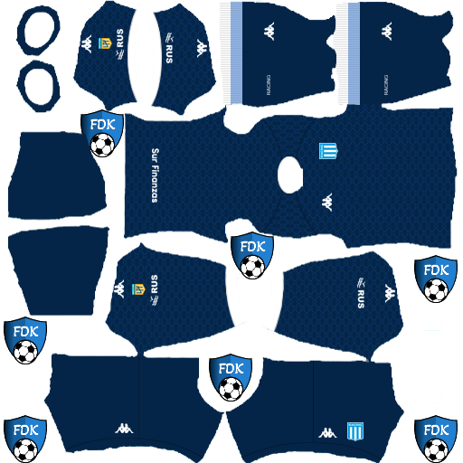 Racing Club DLS Kits 2025 - Dream League Soccer Kits 2025