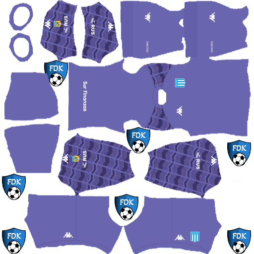 Racing Club DLS Kits 2025 - Dream League Soccer Kits 2025