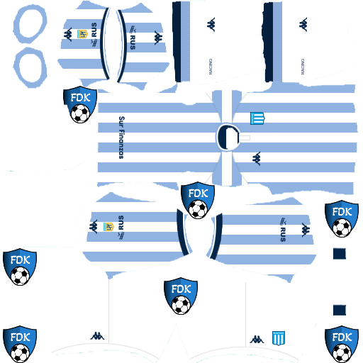 Racing Club DLS Kits 2025 - Dream League Soccer Kits 2025