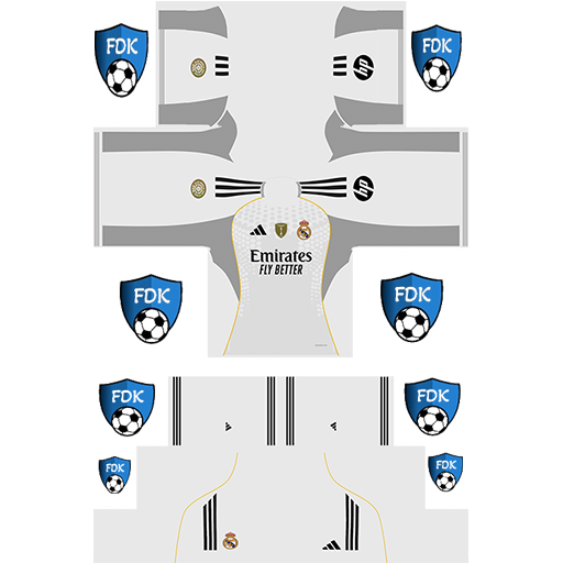 Real Madrid CWC Football League Kits 2025