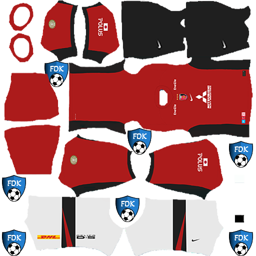 Urawa Red Diamonds CWC DLS Kits 2025 - Dream League Soccer Kits 2025