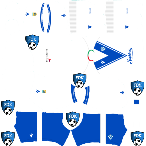 Velez Sarsfield DLS Kits 2025 - Dream League Soccer Kits 2025